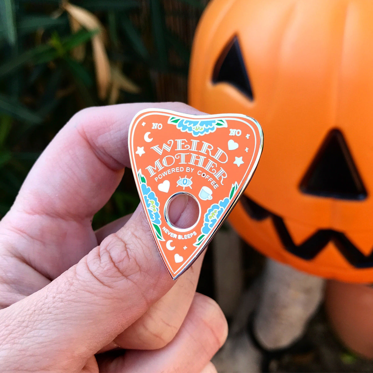 Weird Mother deluxe hard enamel pin – Drawings By Nicole